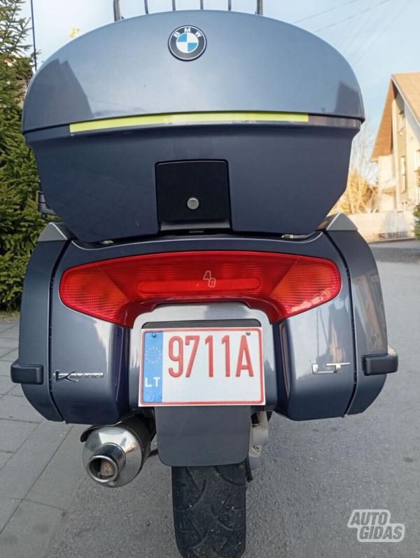Pelēks BMW K 1200LT 1999 Panevēža, ar dzinēja tilpumu 1.20 L un nobraukumu 118 tūkst. km par 2850 €, foto 9 vietnē AUTOMOTO.COM.LV