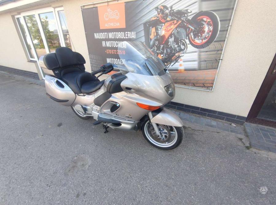 Grey BMW K 1200LT 2000 in Panevezys, with an engine capacity of 1.20 L and mileage of 75 thousand km for 2100 €, photo 1 on AUTOMOTO.COM.LV