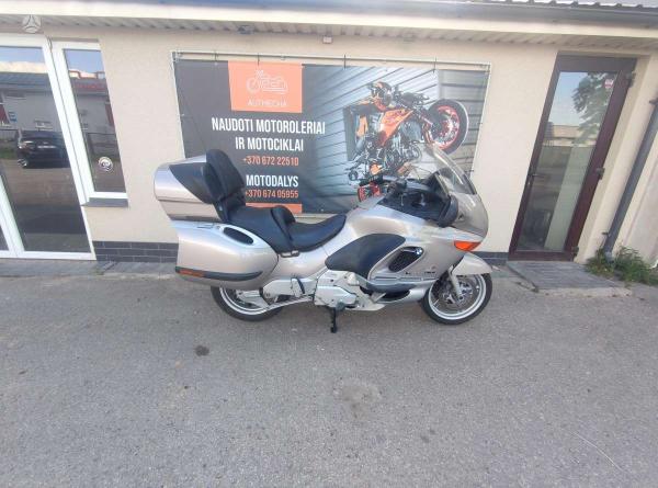 Pelēks BMW K 1200LT 2000 Panevēža, ar dzinēja tilpumu 1.20 L un nobraukumu 75 tūkst. km par 2100 €, foto 2 vietnē AUTOMOTO.COM.LV