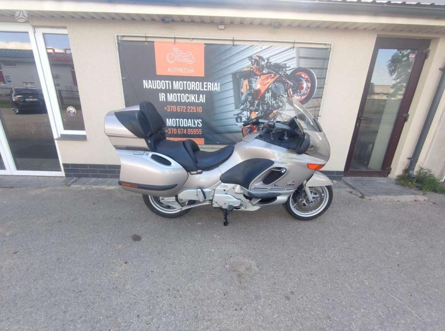 Grey BMW K 1200LT 2000 in Panevezys, with an engine capacity of 1.20 L and mileage of 75 thousand km for 2100 €, photo 3 on AUTOMOTO.COM.LV