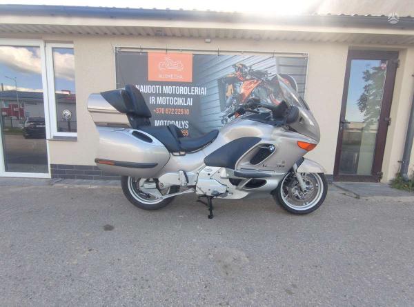 Pelēks BMW K 1200LT 2000 Panevēža, ar dzinēja tilpumu 1.20 L un nobraukumu 75 tūkst. km par 2100 €, foto 3 vietnē AUTOMOTO.COM.LV