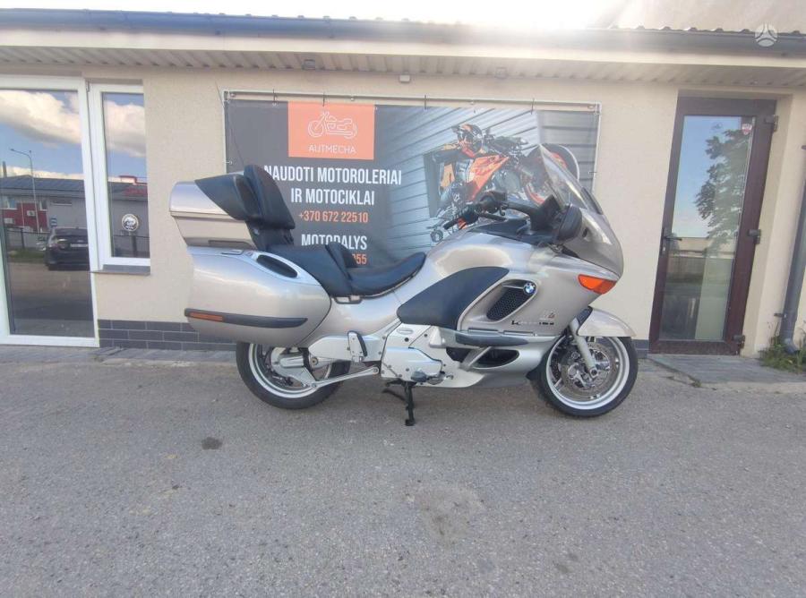 Grey BMW K 1200LT 2000 in Panevezys, with an engine capacity of 1.20 L and mileage of 75 thousand km for 2100 €, photo 4 on AUTOMOTO.COM.LV