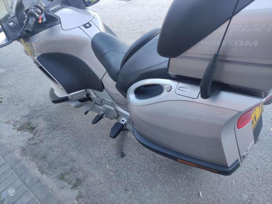 Grey BMW K 1200LT 2000 in Panevezys, with an engine capacity of 1.20 L and mileage of 75 thousand km for 2100 €, photo 9 on AUTOMOTO.COM.LV