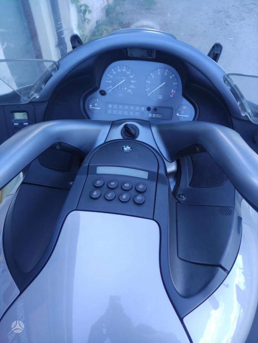 Grey BMW K 1200LT 2000 in Panevezys, with an engine capacity of 1.20 L and mileage of 75 thousand km for 2100 €, photo 12 on AUTOMOTO.COM.LV