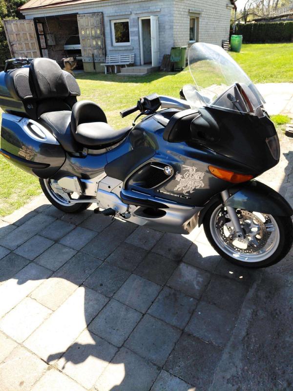 Grey BMW K 1200LT 2003 in Sakiai, with an engine capacity of 1.20 L and mileage of 65 thousand km for 2000 €, photo 2 on AUTOMOTO.COM.LV