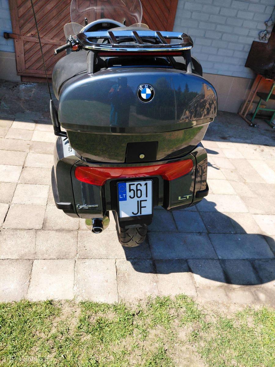 Grey BMW K 1200LT 2003 in Sakiai, with an engine capacity of 1.20 L and mileage of 65 thousand km for 2000 €, photo 4 on AUTOMOTO.COM.LV