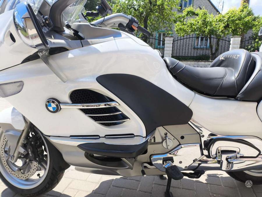 Белый БМВ K 1200LT 2004 в Каунас, объемом двигателя 1.20 л и пробегом 87 тыс. км за 4449 €, фото 5 на AUTOMOTO.COM.LV