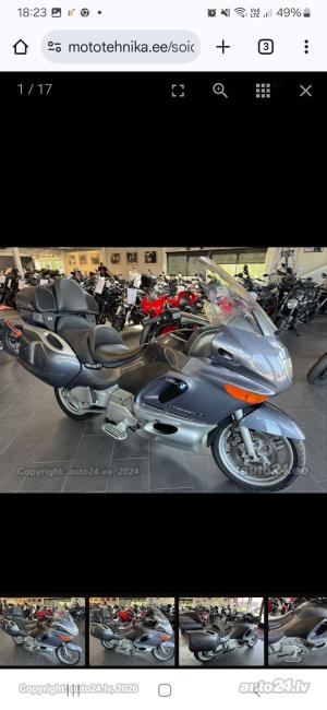 BMW K 1200R 1999 Hāpsalu, ar dzinēja tilpumu 1.20 L un nobraukumu 48 tūkst. km par 5200 €, foto  vietnē AUTOMOTO.COM.LV