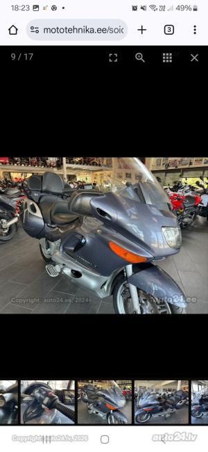 BMW K 1200R 1999 Hāpsalu, ar dzinēja tilpumu 1.20 L un nobraukumu 48 tūkst. km par 5200 €, foto 10 vietnē AUTOMOTO.COM.LV