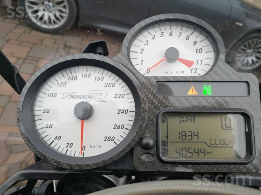 BMW K 1200R 2006 in Riga, with an engine capacity of 1.20 L and mileage of 0 thousand km for 4100 €, photo 6 on AUTOMOTO.COM.LV