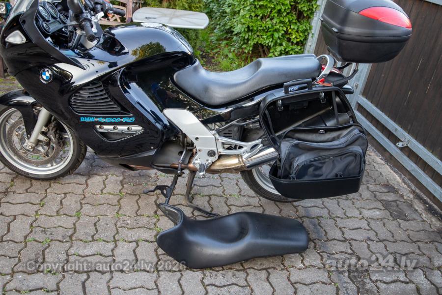 Black BMW K 1200RS 2002 in Tallinn, with an engine capacity of 1.17 L and mileage of 74 thousand km for 4900 €, photo 7 on AUTOMOTO.COM.LV