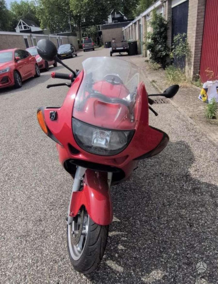 Red BMW K 1200RS 1998 in Kaunas, with an engine capacity of 1.20 L and mileage of 76 thousand km for 960 €, photo 4 on AUTOMOTO.COM.LV