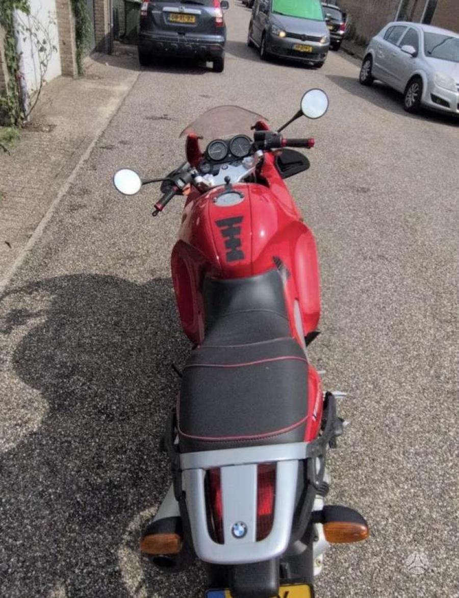 Red BMW K 1200RS 1998 in Kaunas, with an engine capacity of 1.20 L and mileage of 76 thousand km for 960 €, photo 5 on AUTOMOTO.COM.LV