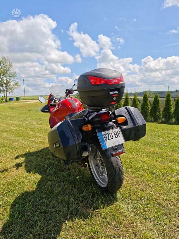 Red BMW K 1200RS 1999 in Elektrenai, with an engine capacity of 1.20 L and mileage of 96 thousand km for 1900 €, photo 2 on AUTOMOTO.COM.LV