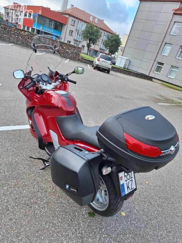Red BMW K 1200RS 2003 in Raseiniai, with an engine capacity of 1.20 L and mileage of 62 thousand km for 2450 €, photo 4 on AUTOMOTO.COM.LV
