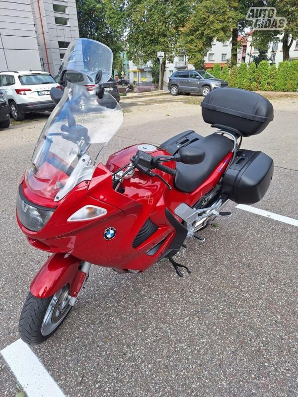 Red BMW K 1200RS 2003 in Raseiniai, with an engine capacity of 1.20 L and mileage of 62 thousand km for 2450 €, photo 5 on AUTOMOTO.COM.LV