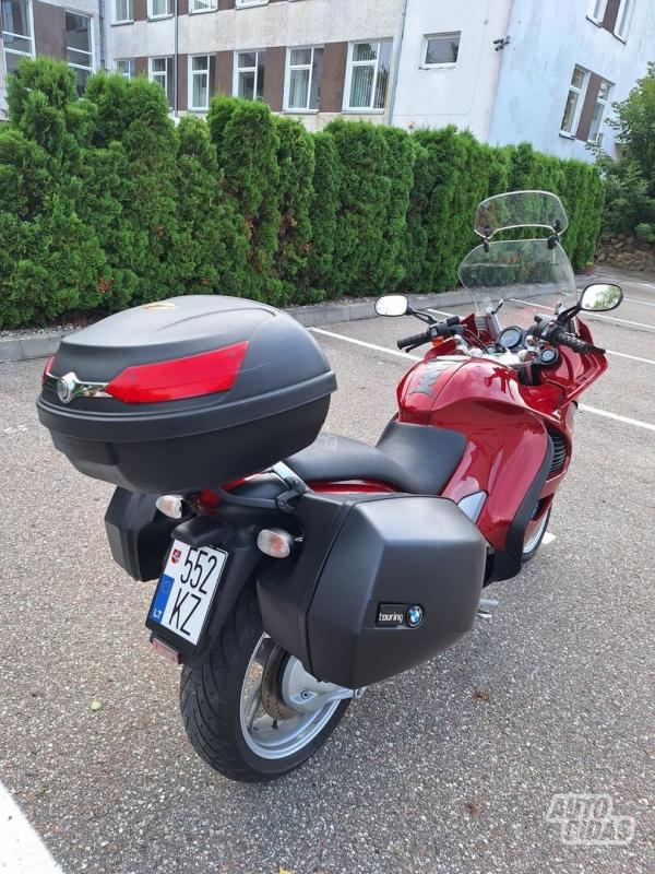 Red BMW K 1200RS 2003 in Raseiniai, with an engine capacity of 1.20 L and mileage of 62 thousand km for 2450 €, photo 8 on AUTOMOTO.COM.LV
