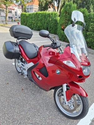 Red BMW K 1200RS 2003 in Raseiniai, with an engine capacity of 1.20 L and mileage of 62 thousand km for 2450 €, photo 15 on AUTOMOTO.COM.LV