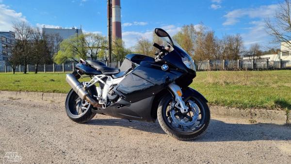 Black BMW K 1200S 2008 in Kaunas, with an engine capacity of 1.20 L and mileage of 43 thousand km for 4500 €, photo 1 on AUTOMOTO.COM.LV