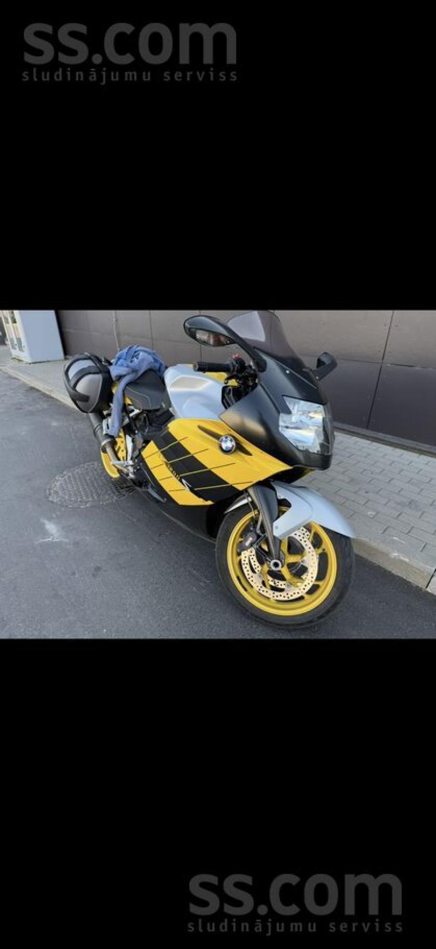 BMW K 1200S 2005 in Riga, with an engine capacity of 1.20 L and mileage of 0 thousand km for 3500 €, photo 1 on AUTOMOTO.COM.LV