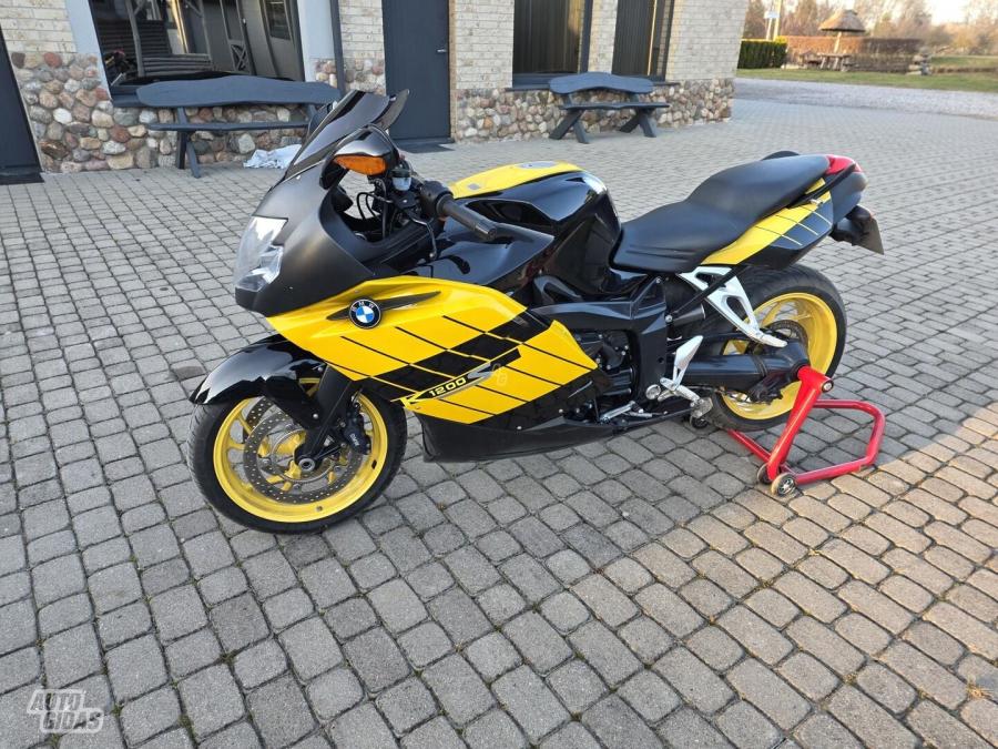 Yellow BMW K 1200S 2005 in Palanga, with an engine capacity of 1.16 L and mileage of 45 thousand km for 3950 €, photo 11 on AUTOMOTO.COM.LV