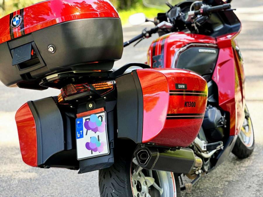 Red BMW K 1300GT 2010 in Jonava, with an engine capacity of 1.30 L and mileage of 60 thousand km for 6700 €, photo 6 on AUTOMOTO.COM.LV
