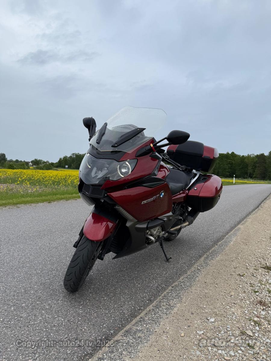 Black BMW K 1600GT 2012 in Johvi, with an engine capacity of 1.65 L and mileage of 131 thousand km for 8400 €, photo 7 on AUTOMOTO.COM.LV