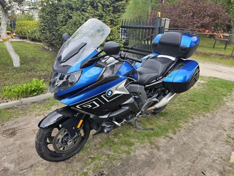 Синий БМВ K 1600GT 2019 в Рига, объемом двигателя 1.65 л и пробегом 39 тыс. км за 14490 €, фото 3 на AUTOMOTO.COM.LV