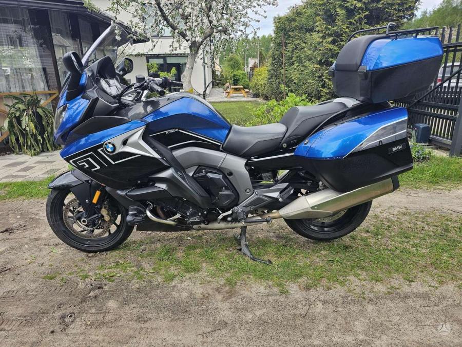 Синий БМВ K 1600GT 2019 в Рига, объемом двигателя 1.65 л и пробегом 39 тыс. км за 14490 €, фото 6 на AUTOMOTO.COM.LV