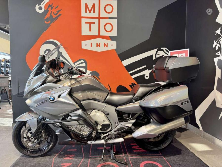 Grey BMW K 1600GT 2018 in Vilnius, with an engine capacity of 1.60 L and mileage of 41 thousand km for 12699 €, photo 3 on AUTOMOTO.COM.LV