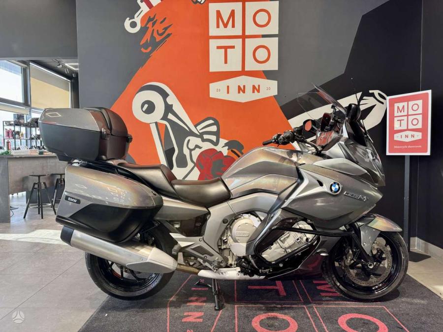 Grey BMW K 1600GT 2018 in Vilnius, with an engine capacity of 1.60 L and mileage of 41 thousand km for 12699 €, photo 6 on AUTOMOTO.COM.LV