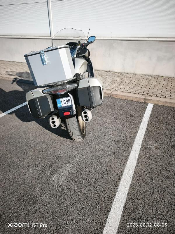 Grey BMW K 1600GTL 2013 in Tallinn, with an engine capacity of 1.65 L and mileage of 0 thousand km for 7985 €, photo 5 on AUTOMOTO.COM.LV