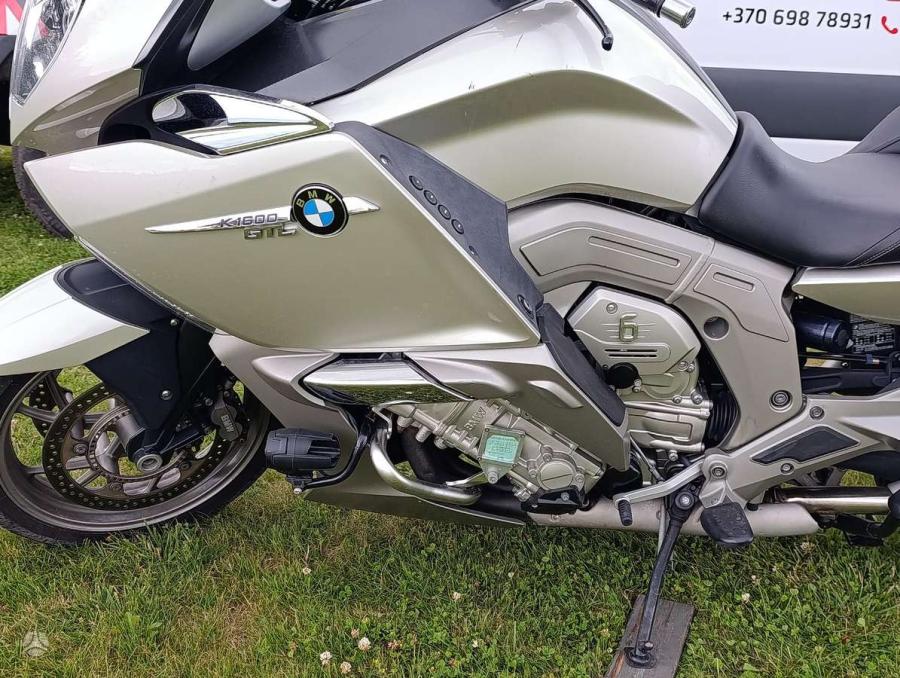 BMW K 1600GTL 2012 Vievis, ar dzinēja tilpumu 1.65 L un nobraukumu 54 tūkst. km par 6500 €, foto 12 vietnē AUTOMOTO.COM.LV