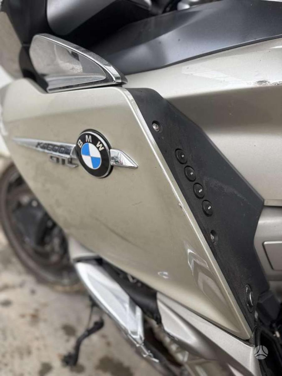 BMW K 1600GTL 2013 Tauragė, ar dzinēja tilpumu 1.60 L un nobraukumu 40 tūkst. km par 4200 €, foto 8 vietnē AUTOMOTO.COM.LV