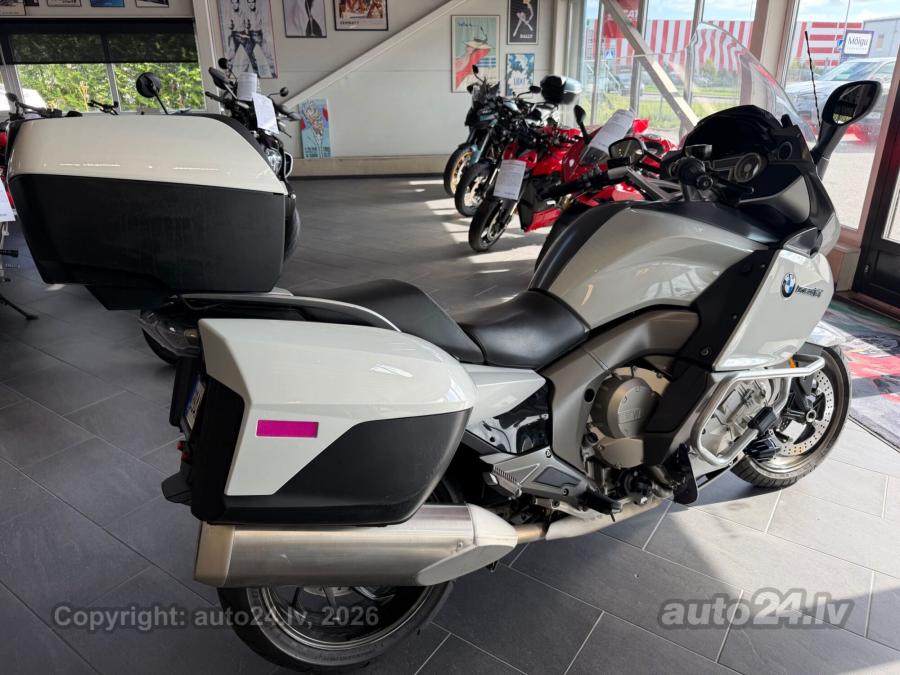 White BMW K 1600GTL 2013 in Tallinn, with an engine capacity of 1.65 L and mileage of 97 thousand km for 5990 €, photo 4 on AUTOMOTO.COM.LV