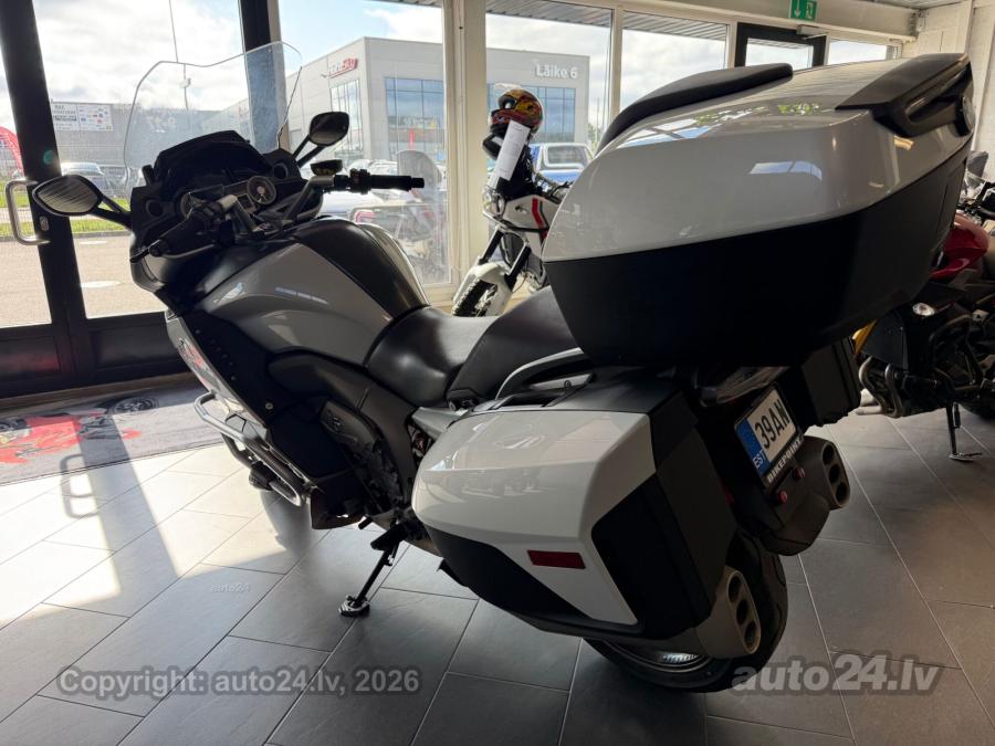 White BMW K 1600GTL 2013 in Tallinn, with an engine capacity of 1.65 L and mileage of 97 thousand km for 5990 €, photo 14 on AUTOMOTO.COM.LV