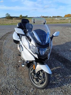 White BMW K 1600GTL 2019 in Tallinn, with an engine capacity of 1.65 L and mileage of 50 thousand km for 15500 €, photo 2 on AUTOMOTO.COM.LV