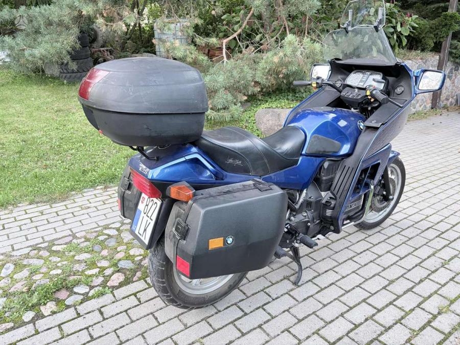 Blue BMW K 75 1992 in Kaunas, with an engine capacity of 0.75 L and mileage of 48 thousand km for 1500 €, photo 4 on AUTOMOTO.COM.LV