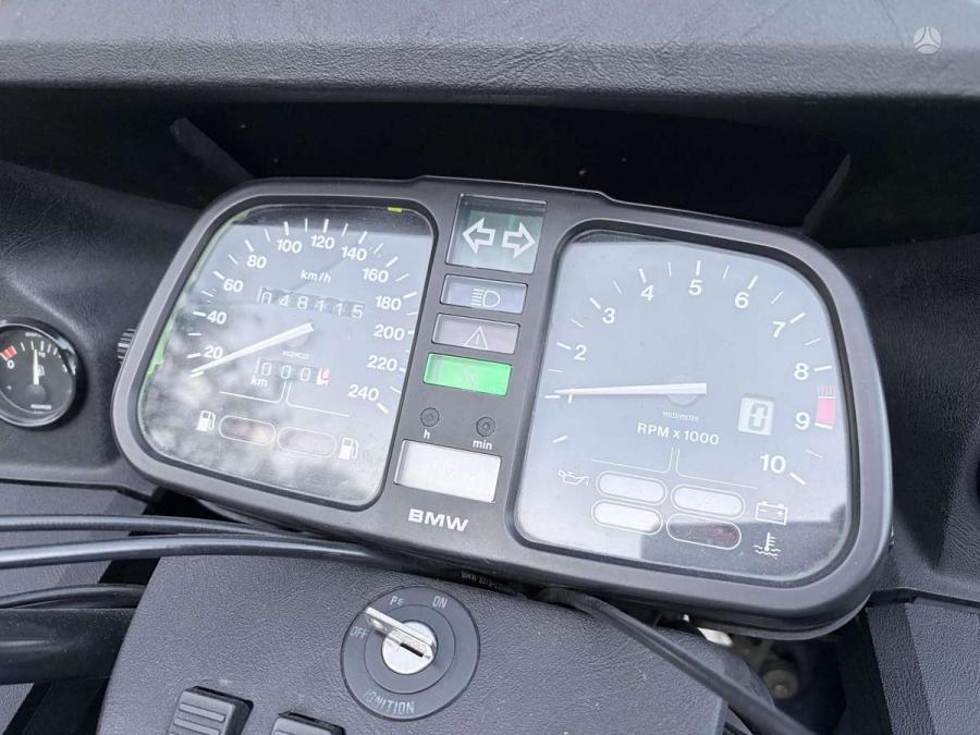 Blue BMW K 75 1992 in Kaunas, with an engine capacity of 0.75 L and mileage of 48 thousand km for 1500 €, photo 5 on AUTOMOTO.COM.LV