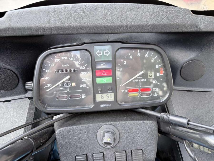 BMW K 75 1992 in Kaunas, with an engine capacity of 0.00 L and mileage of 101 thousand km for 800 €, photo 8 on AUTOMOTO.COM.LV