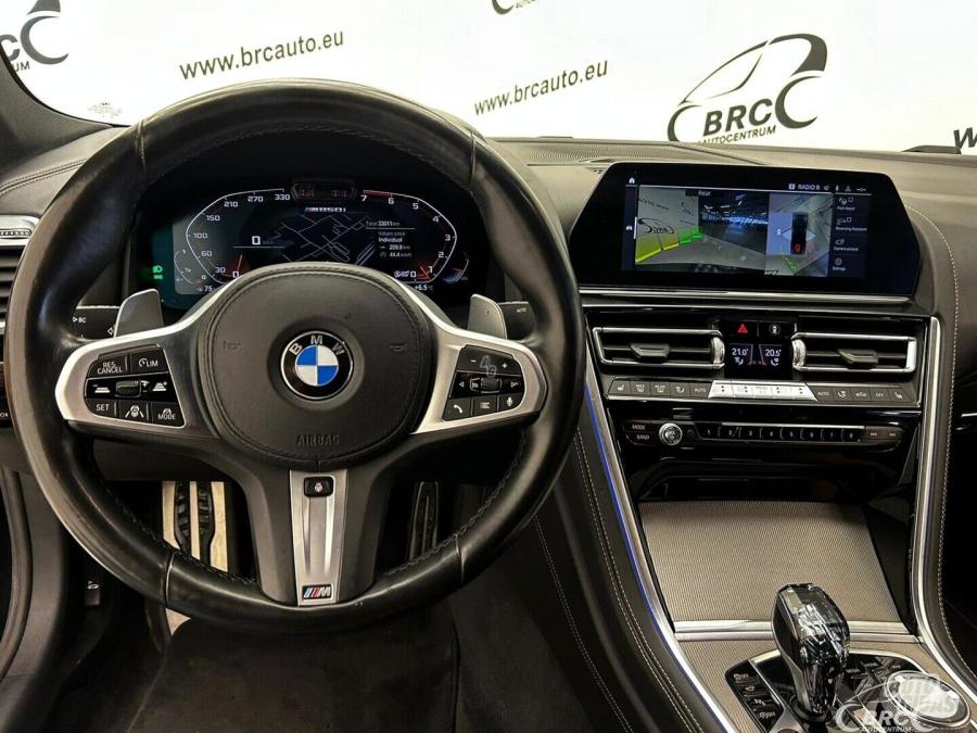 Melns BMW M 850 2019 Avižieniai, ar dzinēja tilpumu 4.40 L un nobraukumu 33 tūkst. km par 57000 €, foto 17 vietnē AUTOMOTO.COM.LV