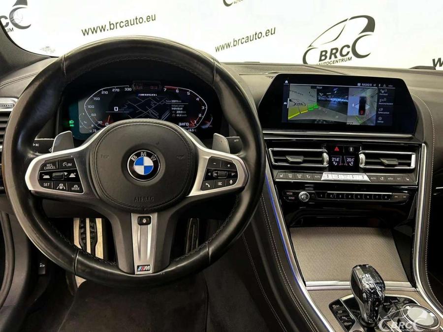 Melns BMW M 850 2019 Viļņa, ar dzinēja tilpumu 4.40 L un nobraukumu 33 tūkst. km par 52900 €, foto 19 vietnē AUTOMOTO.COM.LV