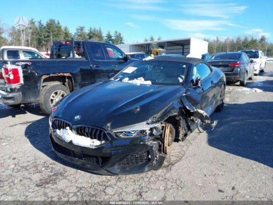 Melns BMW M 850 2022 Klaipėda, ar dzinēja tilpumu 4.40 L un nobraukumu 1 tūkst. km par 24100 €, foto 2 vietnē AUTOMOTO.COM.LV