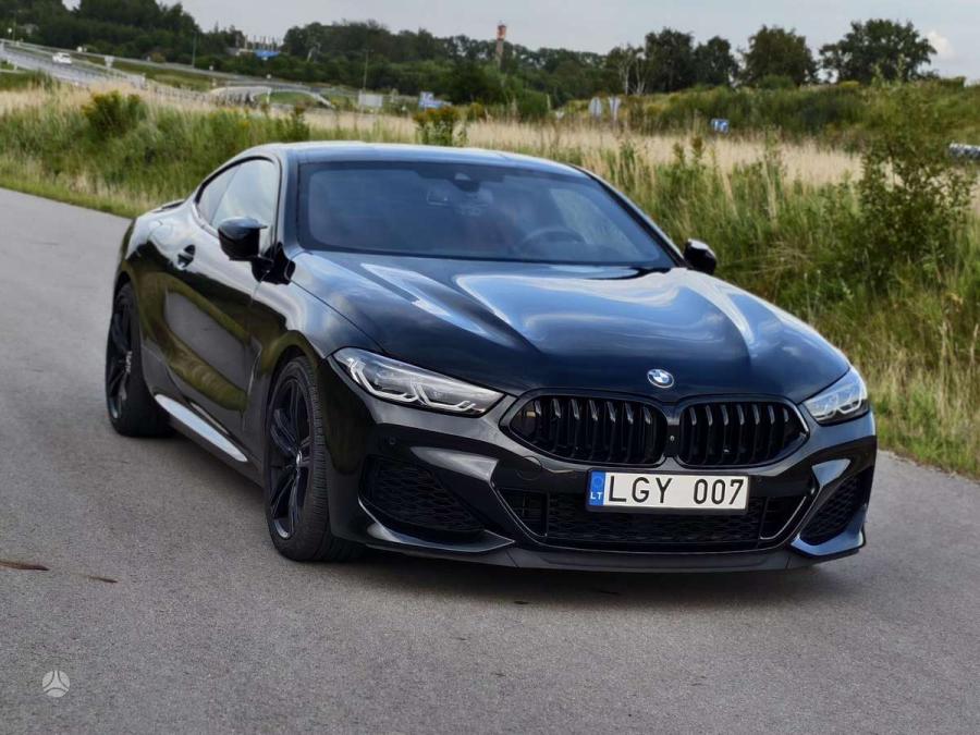Black BMW M 850 2019 in Siauliai, with an engine capacity of 4.40 L and mileage of 86 thousand km for 43500 €, photo 10 on AUTOMOTO.COM.LV