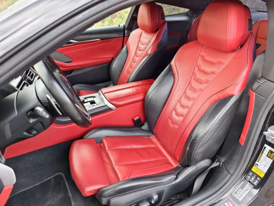 Black BMW M 850 2019 in Siauliai, with an engine capacity of 4.40 L and mileage of 86 thousand km for 43500 €, photo 16 on AUTOMOTO.COM.LV