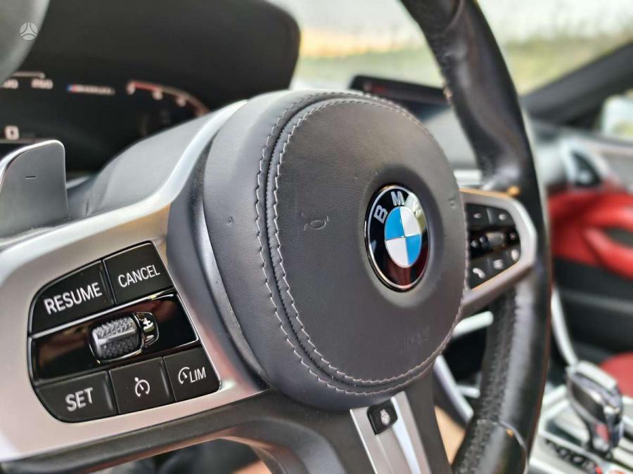 Black BMW M 850 2019 in Siauliai, with an engine capacity of 4.40 L and mileage of 86 thousand km for 43500 €, photo 21 on AUTOMOTO.COM.LV