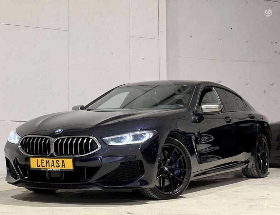 Black BMW M 850 2020 in Klaipeda, with an engine capacity of 4.40 L and mileage of 102 thousand km for 42500 €, photo 10 on AUTOMOTO.COM.LV