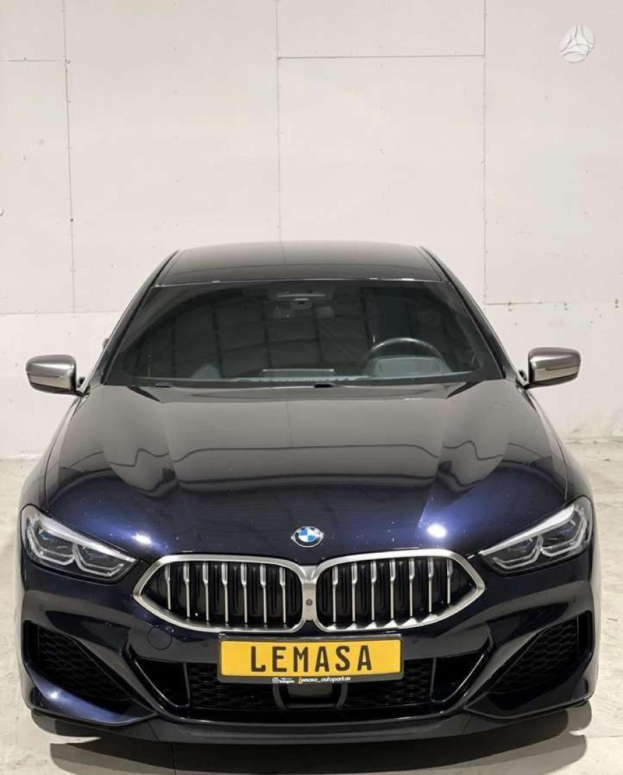Black BMW M 850 2020 in Klaipeda, with an engine capacity of 4.40 L and mileage of 102 thousand km for 42500 €, photo 19 on AUTOMOTO.COM.LV
