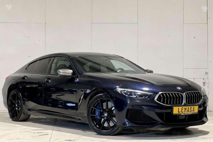 Black BMW M 850 2020 in Klaipeda, with an engine capacity of 4.40 L and mileage of 102 thousand km for 42500 €, photo 23 on AUTOMOTO.COM.LV