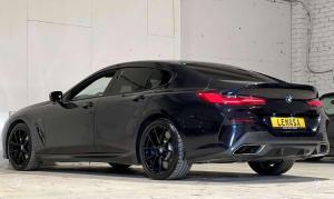 Black BMW M 850 2020 in Klaipeda, with an engine capacity of 4.40 L and mileage of 102 thousand km for 42500 €, photo 29 on AUTOMOTO.COM.LV